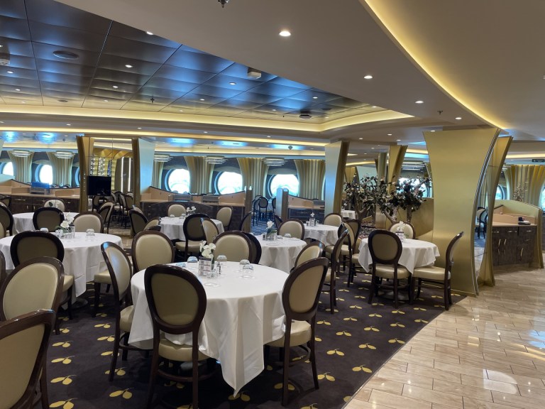 MSC Meraviglia: Main Dining Room Review & Menus – The Happiest Travels ...