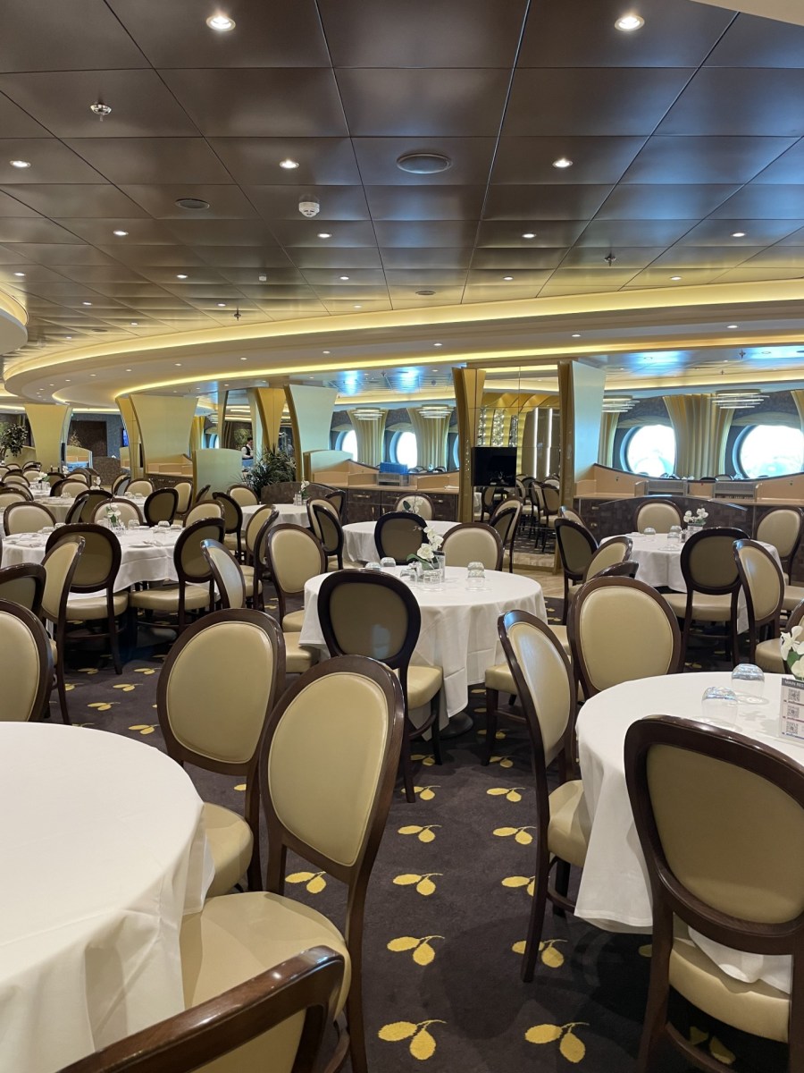MSC Meraviglia: Main Dining Room Review & Menus – The Happiest Travels ...